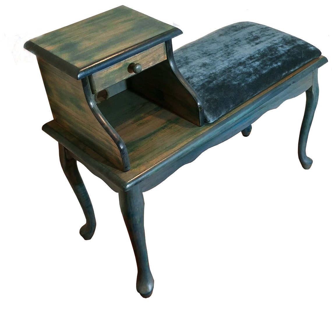 Telephone Chair Modernized Vintage | Etsy