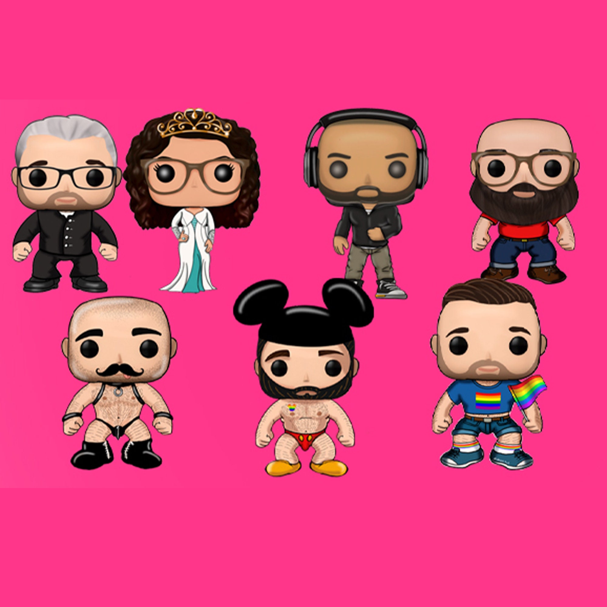 Custom Cartoon FUNKO POP STYLE - Etsy