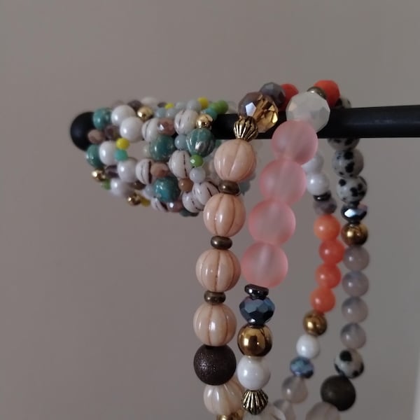 Czech Bead Braclets - Etsy