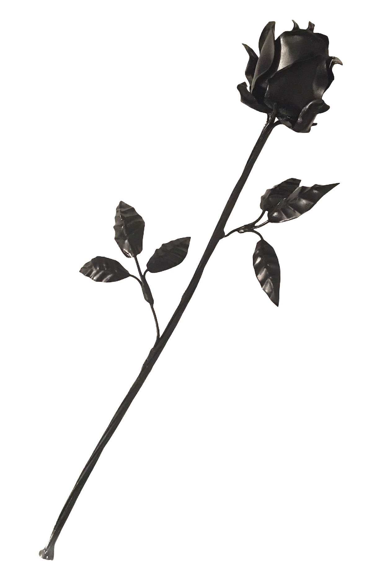 Metal Rose,metal Flower, Recycled Metal Rose, Steel Rose Sculpture ...
