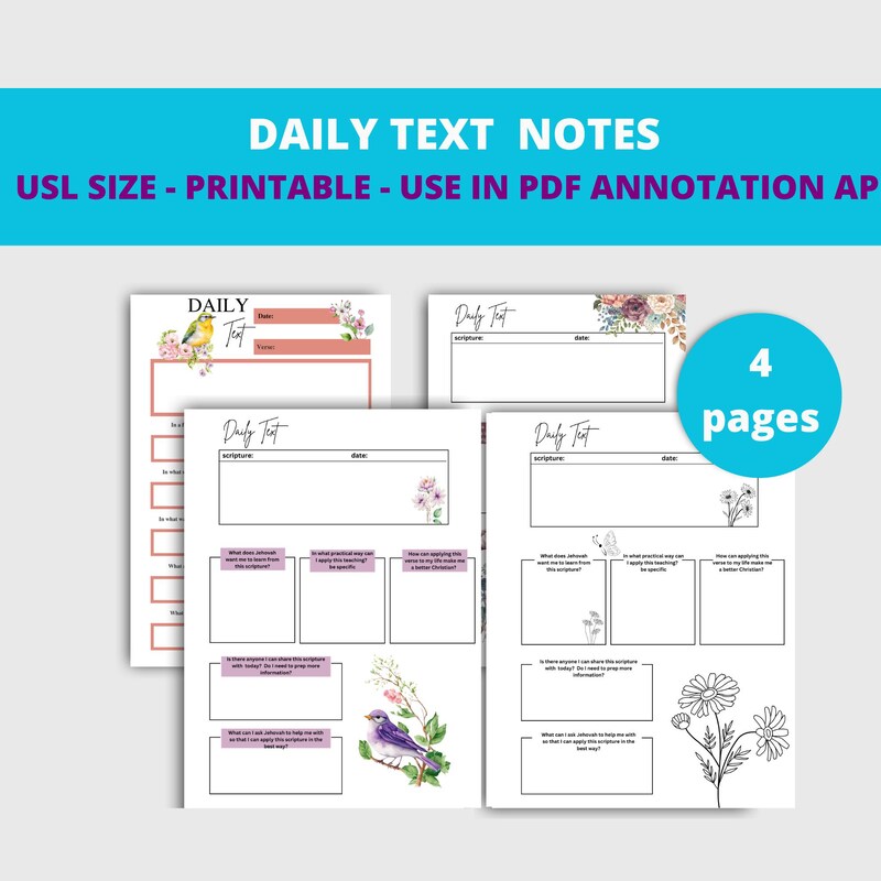 Jw 2026 Daily Text - Etsy