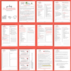 JW GO BAG - Printable Emergency Go Bag Checklist - Disaster Prep ...