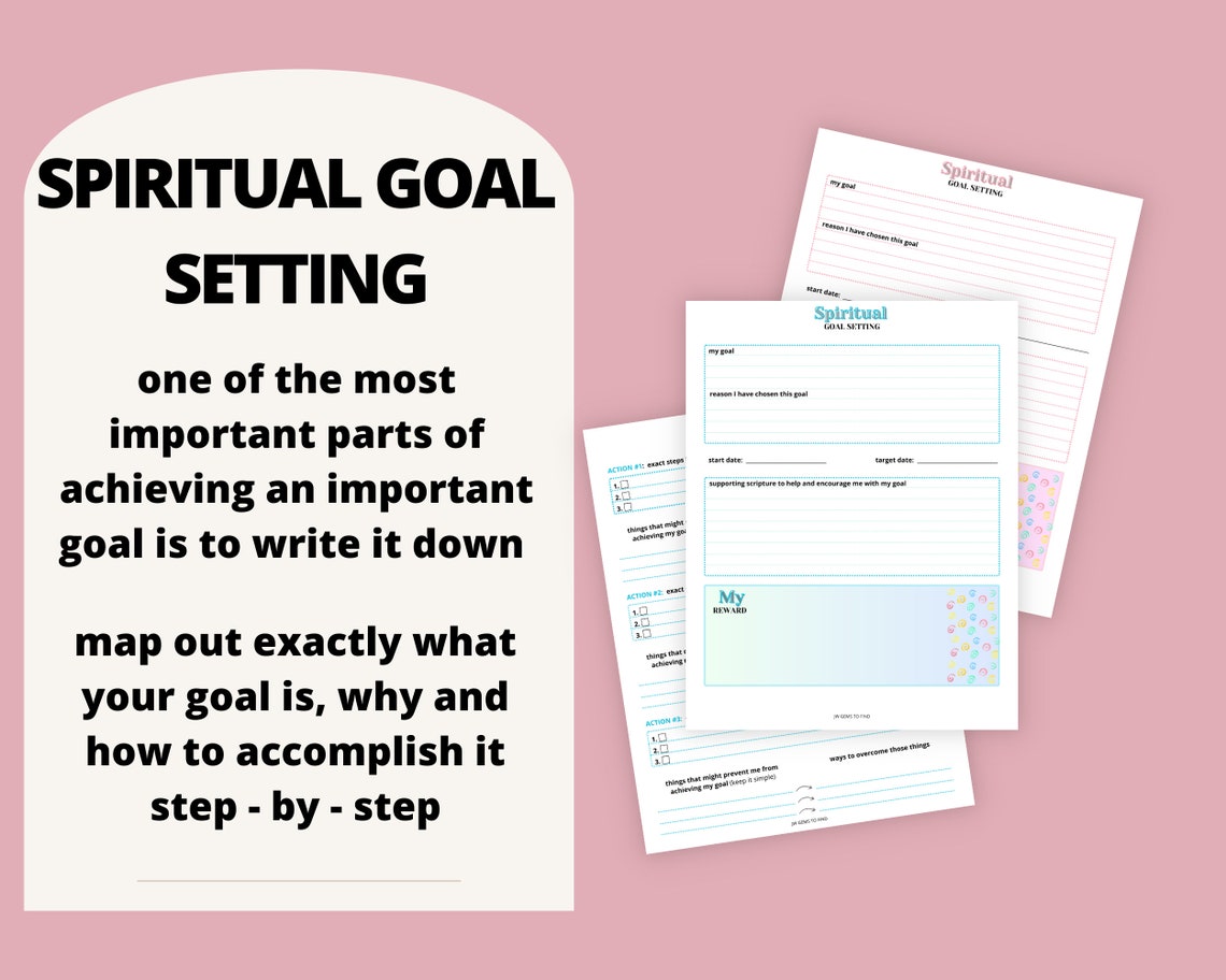 Goal Setting, Spiritual Goal Setting, Step-by-step to Achieve Your ...
