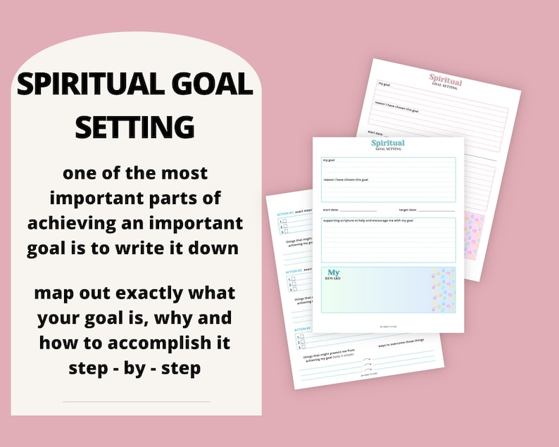Goal Setting, Spiritual Goal Setting, Step-by-step to Achieve Your ...
