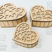 Heart Shaped Box Set 1 5 Styles 3 Sizes Laser Cut Files | Etsy