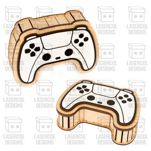 Controller Shaped Boxes Set 1 (3 Sizes) - Laser Cut Files SVG ...