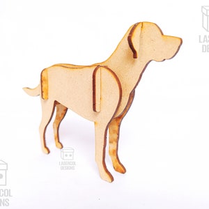 Dogs 3d Puzzle (3 Sizes) Set 1 - Laser Cut Files - SVG+DXF+PDF ...