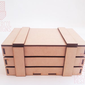 Military Box - Laser Cut Files - Svg+dxf+pdf+ai - Glowforge Files ...