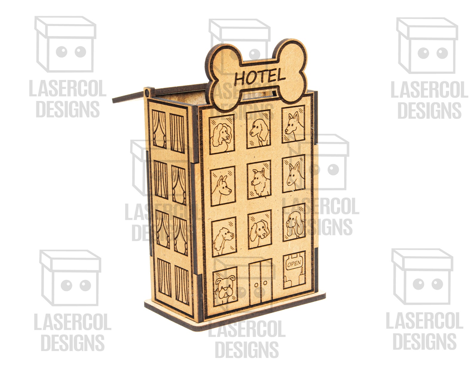 Dogs Cut Outs and Box Laser Cut Files Svgdxfpdfai - Etsy