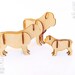 Dogs 3d Puzzle 3 Sizes Set 3 Laser Cut Files - Etsy
