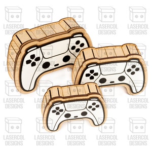 Controller Shaped Boxes Set 1 (3 Sizes) - Laser Cut Files SVG ...