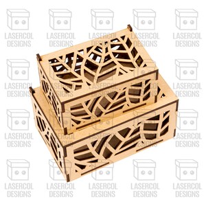 Laser Cut Boxes Files Glowforge SVG - Etsy