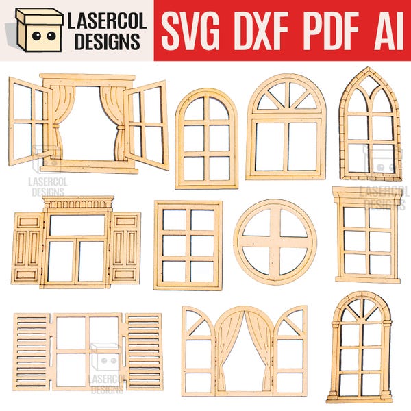 Shutters Cut Out - Etsy