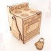 Oven Shaped Box - Laser Cut Files - Svg+dxf+pdf+ai - Glowforge Files ...
