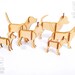 Dogs 3d Puzzle 3 Sizes Set 2 Laser Cut Files Svgdxfpdfai Glowforge ...