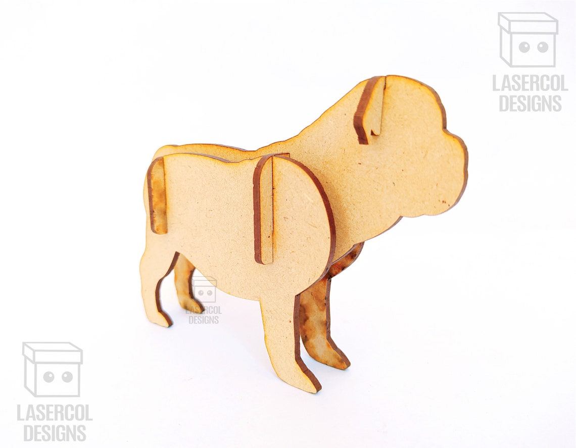 Dogs 3d Puzzle 3 Sizes Set 3 Laser Cut Files | Etsy