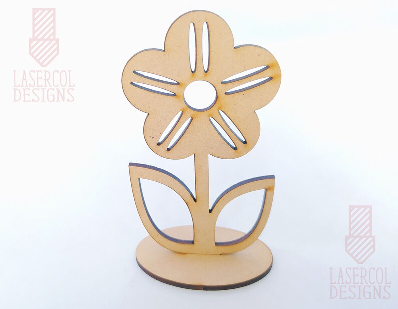 Flowers Set 3 two Sizes Five Styles Laser Cut Files | Etsy