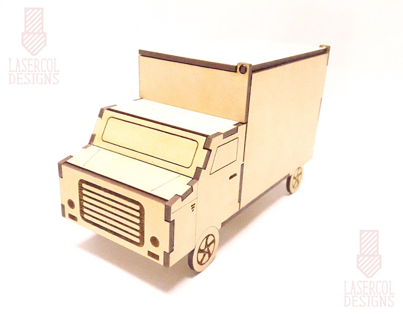 Box Car Laser Cut Files Svgdxfpdfai Glowforge Files - Etsy