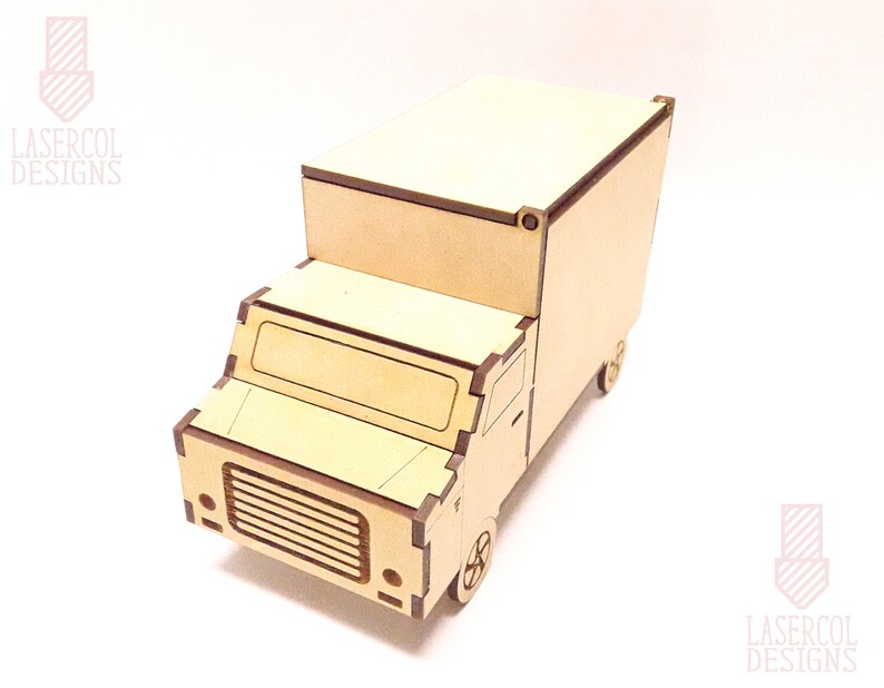 Box Car Laser Cut Files Svgdxfpdfai Glowforge Files - Etsy