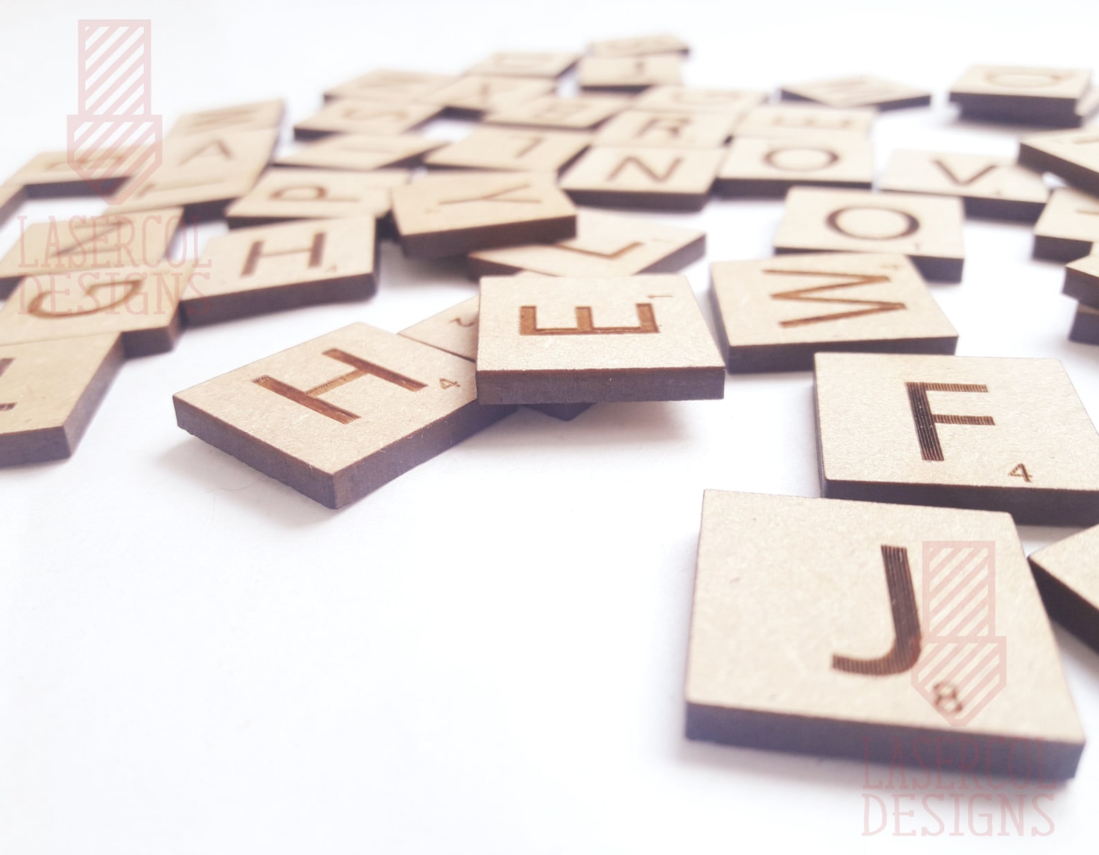 Scrabble Tiles Alphabet Laser Cut Files Svgdxfpdfai - Etsy