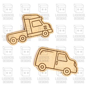 Cars Paint Kit DIY Cut Outs - Laser Cut Files - Glowforge Files - Svg ...