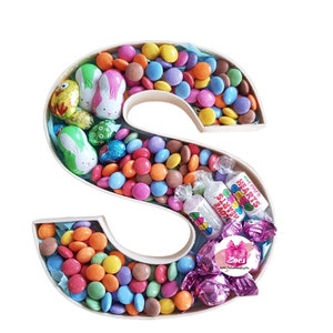 Fillable Candy Letter: Smarties, Love Hearts, Chocolate Truffles - Etsy UK
