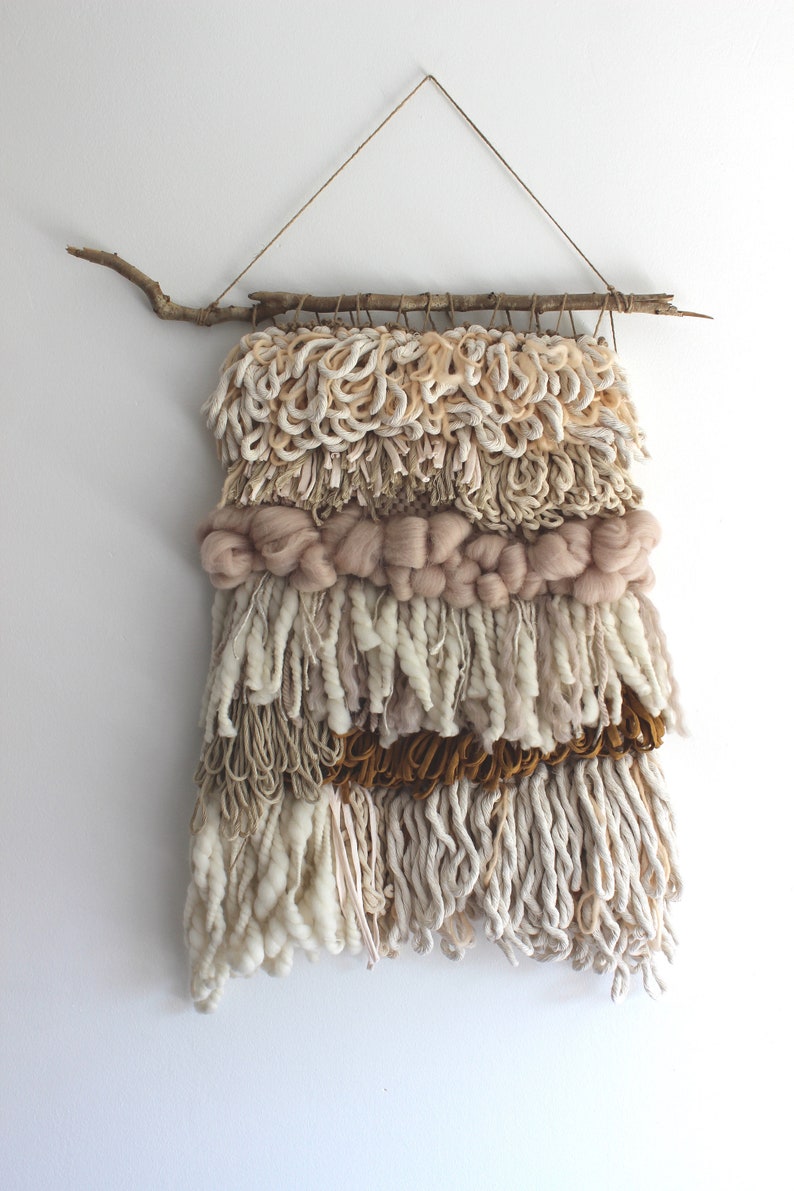 Handmade Woven Wall Art, Tapestry, Boho Wall Decor, Unusual Wall Art ...
