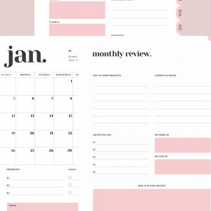 Digital Planner 2025 Goodnotes Instant Download - Etsy