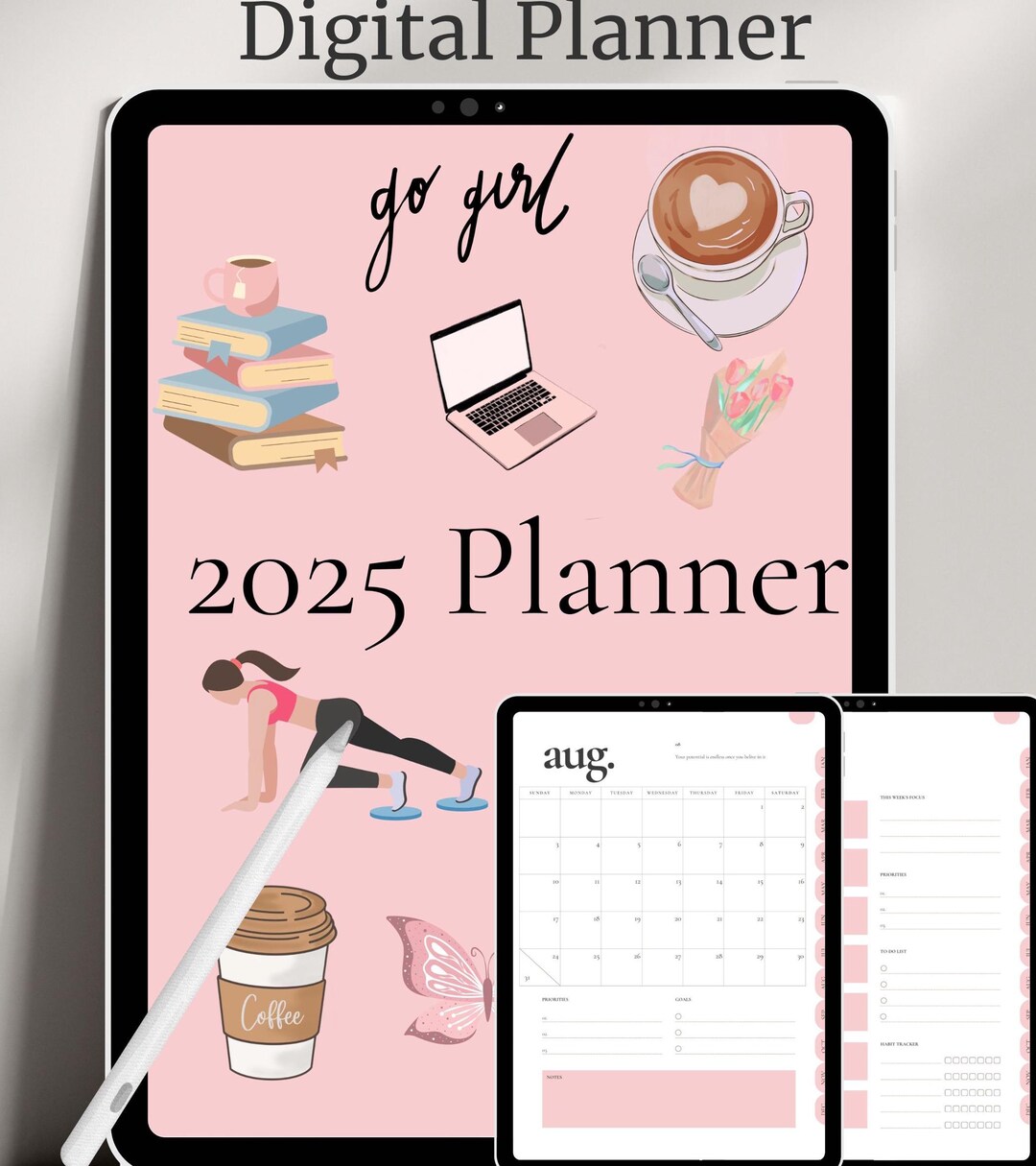 Digital Planner 2025 Goodnotes Instant Download - Etsy Canada