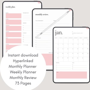 Digital Planner 2025 Goodnotes Instant Download - Etsy