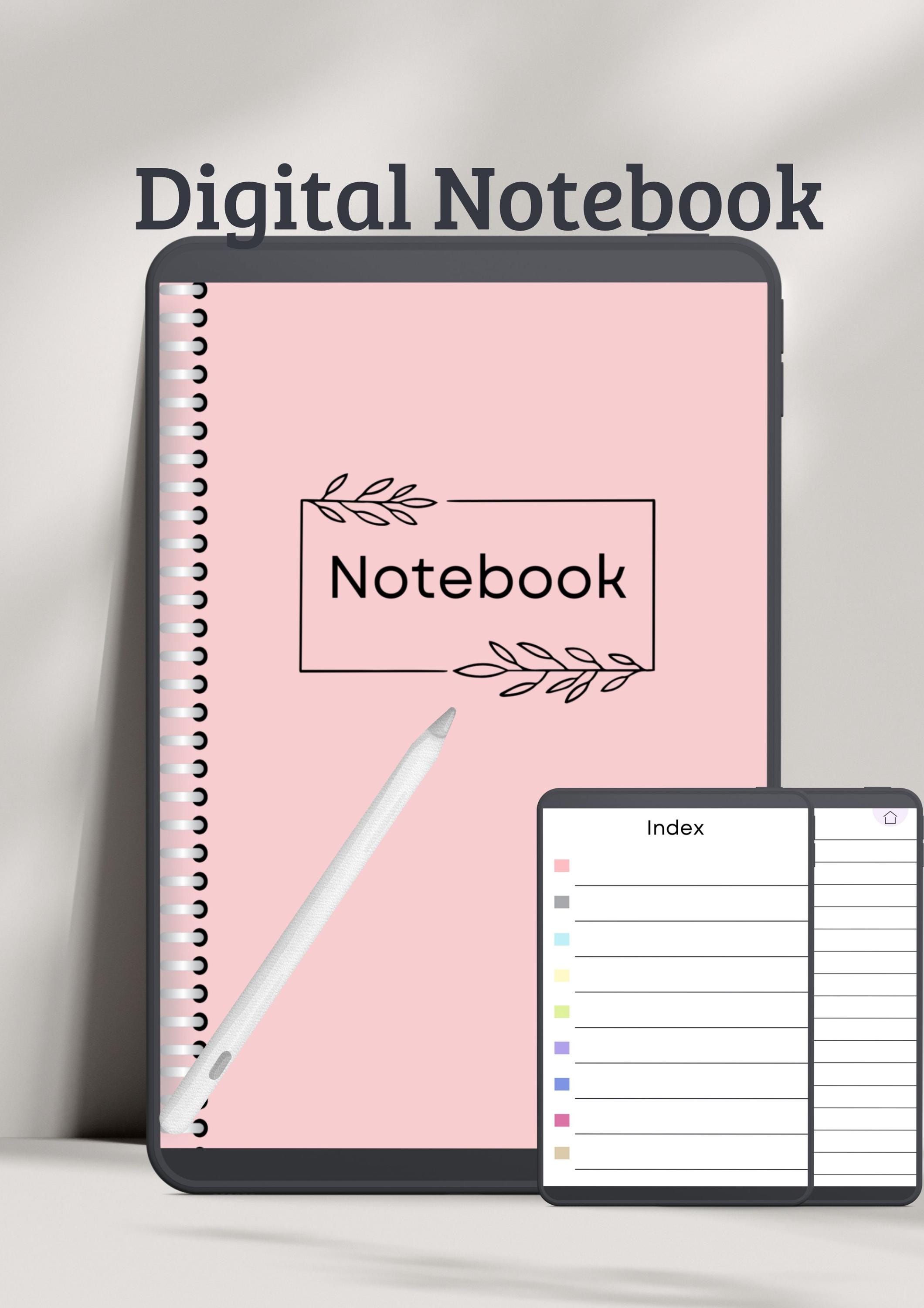Digital Notebook Goodnotes Instant Download - Etsy