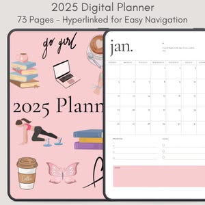 Digital Planner 2025 Goodnotes Instant Download - Etsy