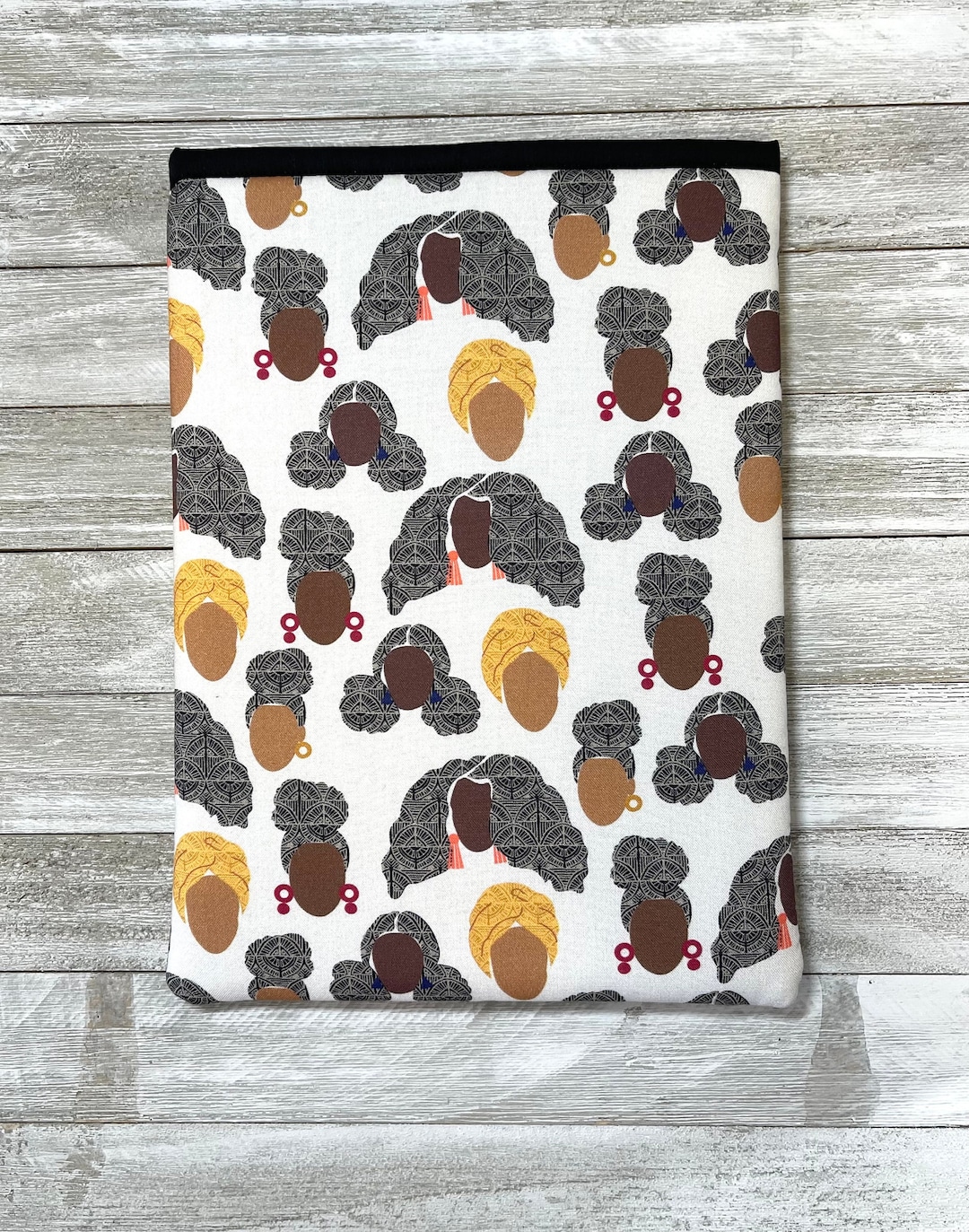 My Black is Beautiful (cream Background) Book Sleeve | Padded Book ...