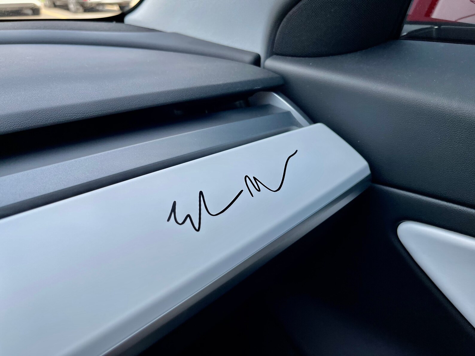 Tesla Model S 3 X Y Elon Musk Signature Decal for Window Bumper Dash ...