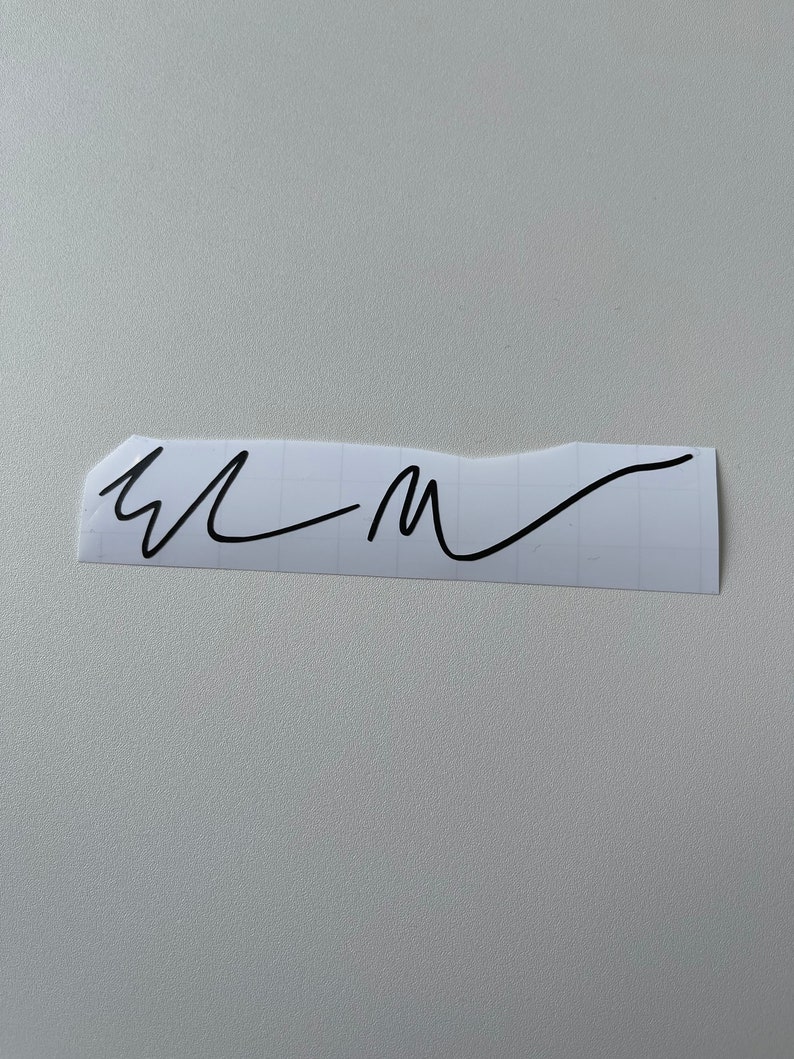 Tesla Model S 3 X Y Elon Musk Signature Decal for Window Bumper Dash ...