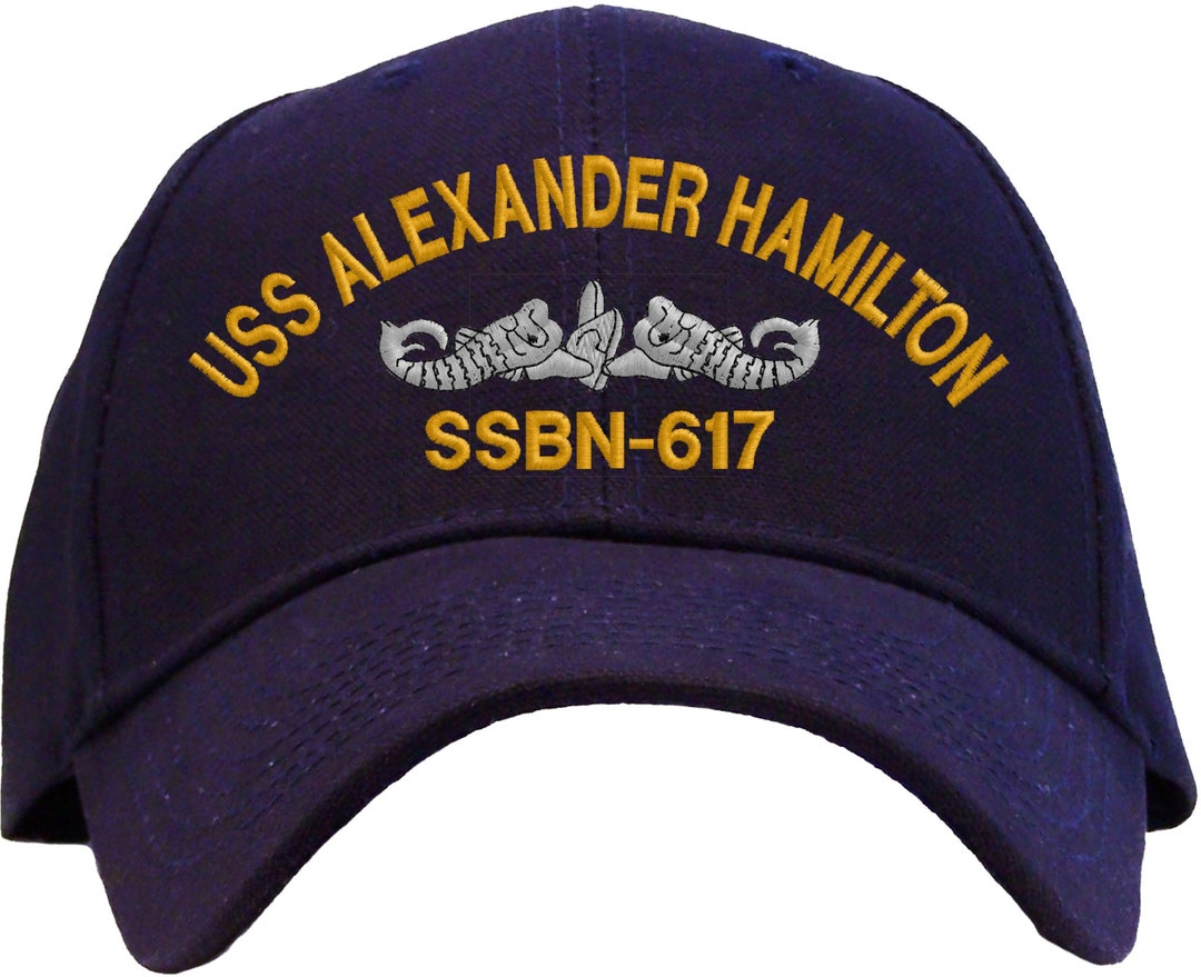 USS Alexander Hamilton SSBN-617 Embroidered Baseball Cap | Great Gift ...