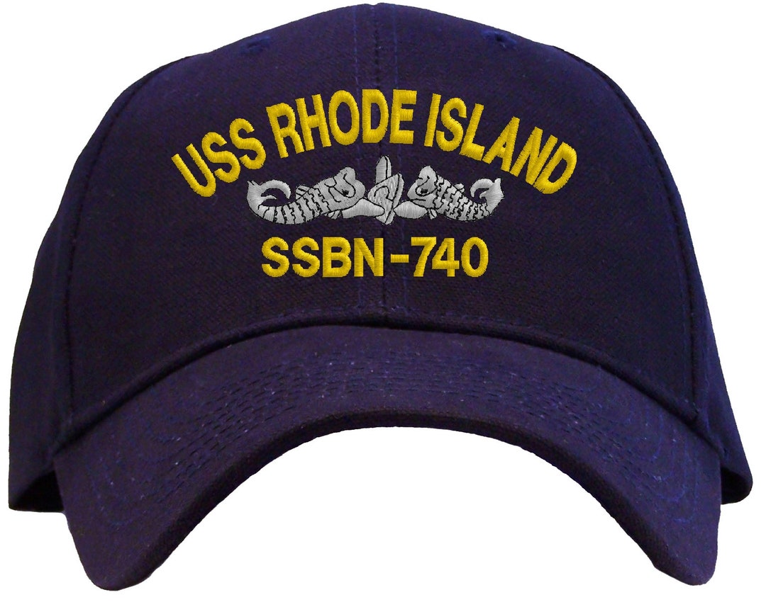 USS Rhode Island SSBN-740 Embroidered Baseball Cap | Great Gift for ...
