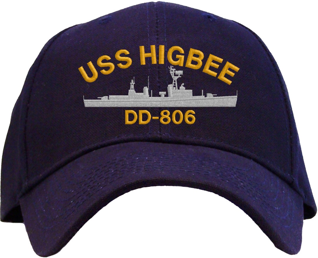 USS Higbee DD-806 Embroidered Baseball Cap | Great Gift for Veteran ...