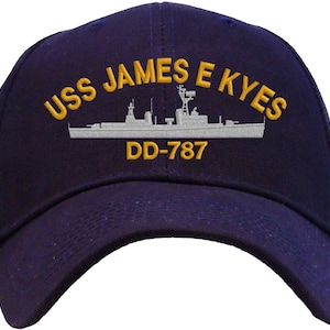 USS James E Kyes DD-787 Embroidered Baseball Cap | Great Gift for ...