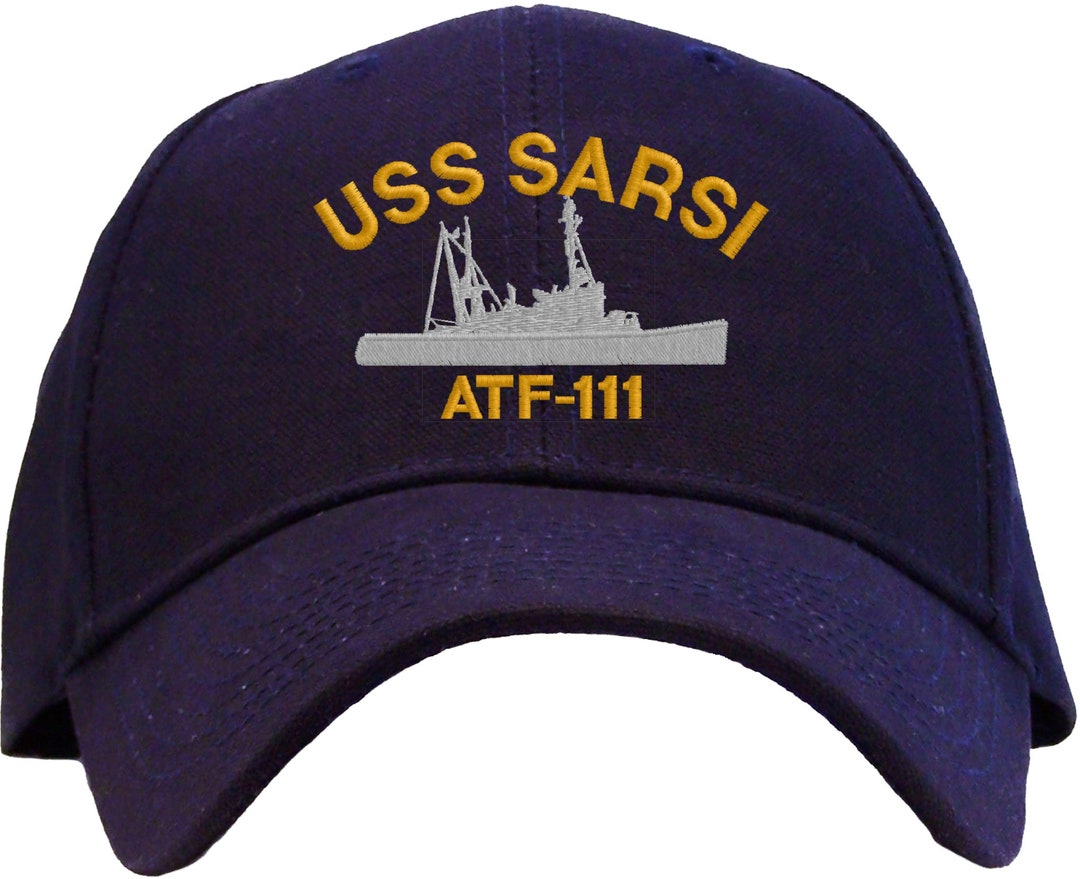 USS Sarsi ATF-111 Embroidered Baseball Cap Great Gift for Veteran ...