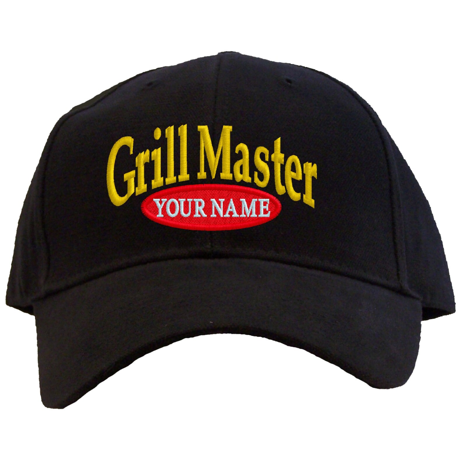 Personalized Grill Master Baseball Cap Embroidered With Your - Etsy