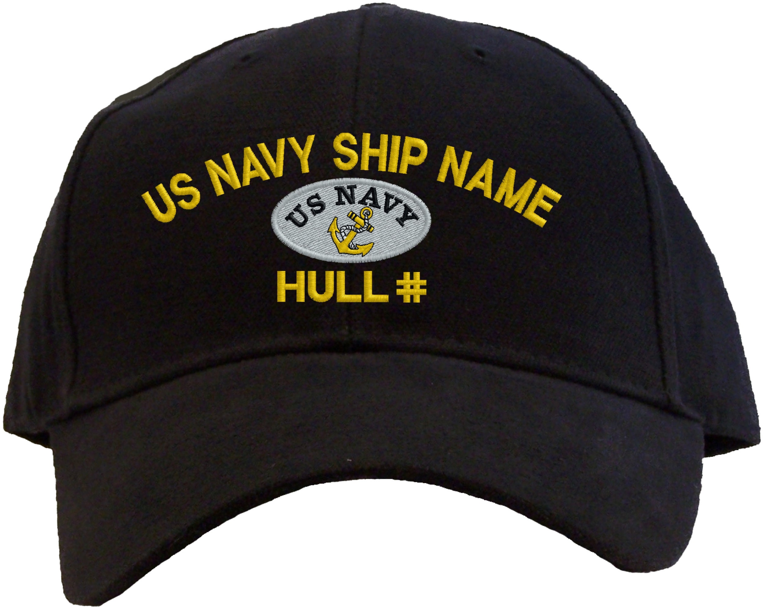 Custom Navy Ship Hats