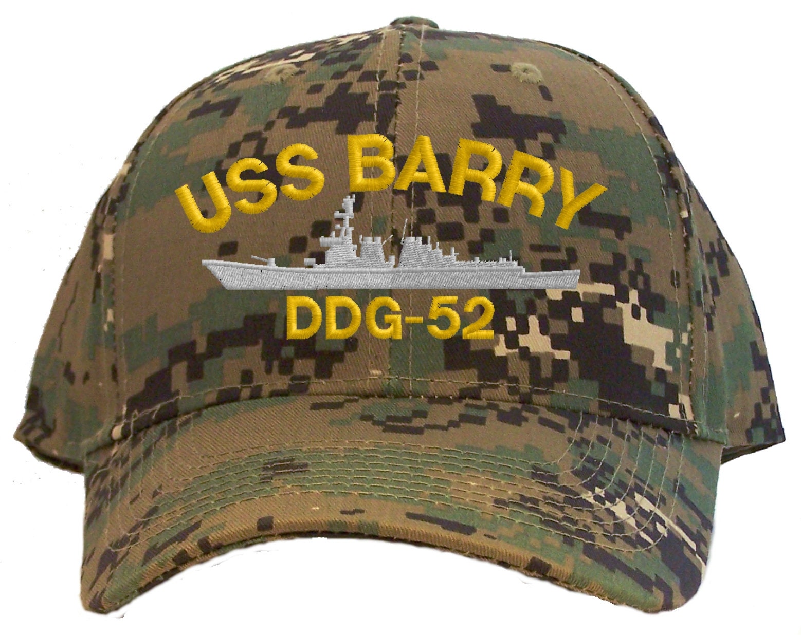 USS Barry DDG-52 Embroidered Baseball Cap | Great Gift for Veteran ...
