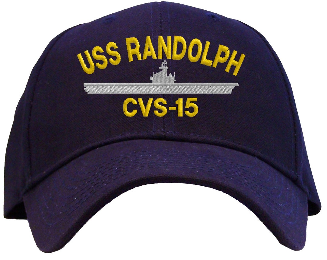 USS Randolph CVS-15 Embroidered Baseball Cap | Great Gift for Veteran ...