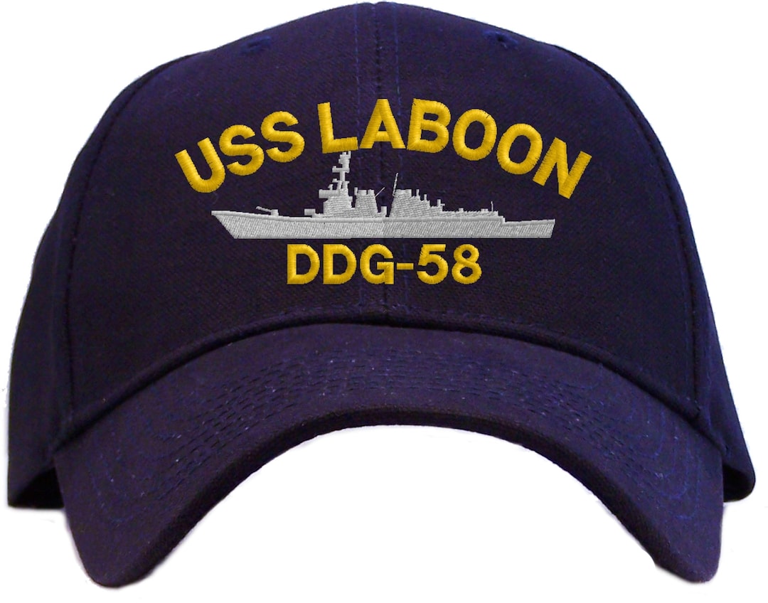 USS Laboon DDG-58 Embroidered Baseball Cap | Great Gift for Veteran ...