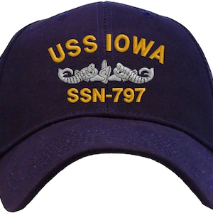 Ssn 797 Iowa Cap - Etsy