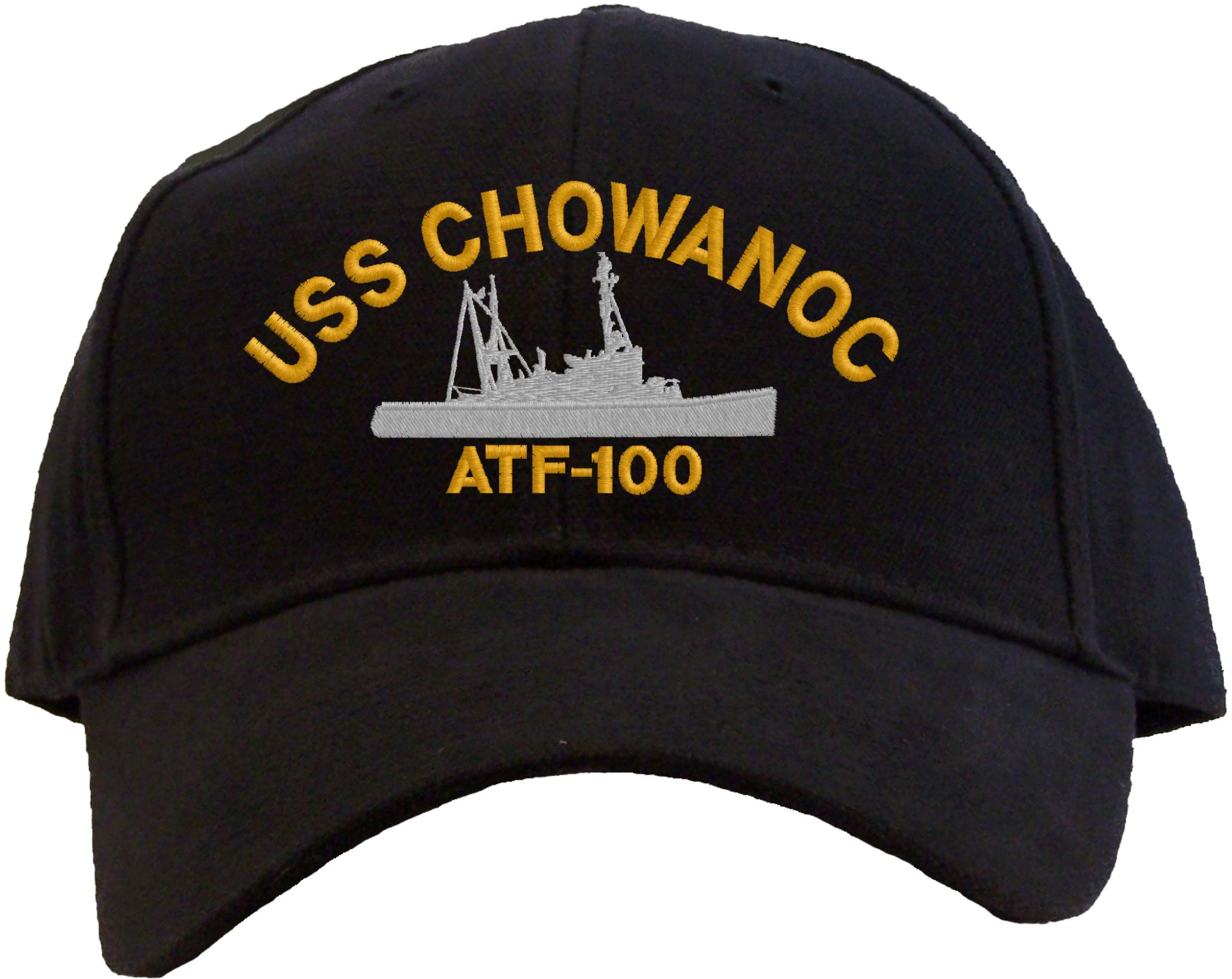USS Chowanoc ATF-100 Embroidered Baseball Cap | Great Gift for Veteran ...