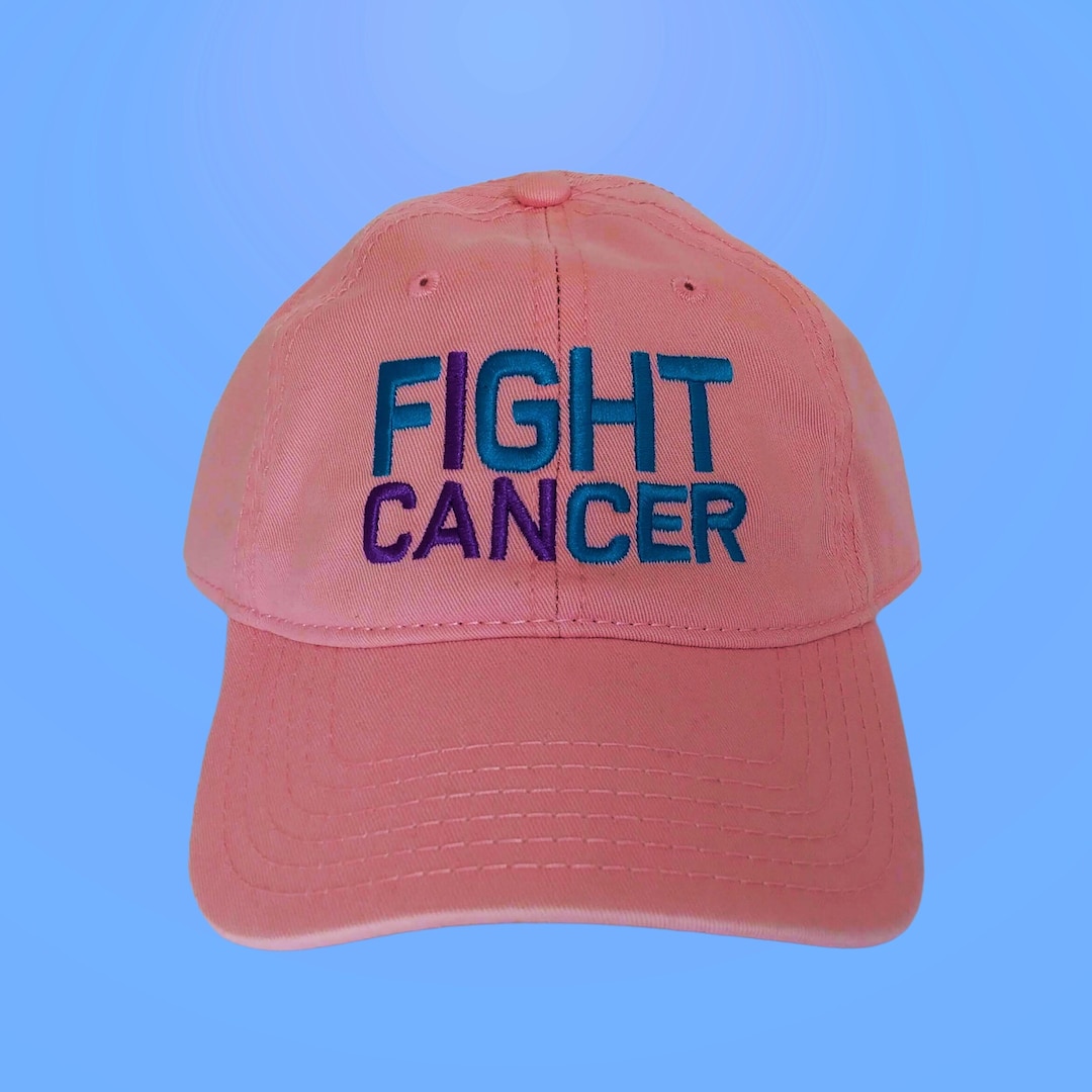 I Can Fight Cancer Baseball Cap Embroidered | Fight Cancer Hat | 7 ...