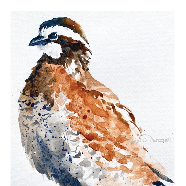Quail Painting - Etsy