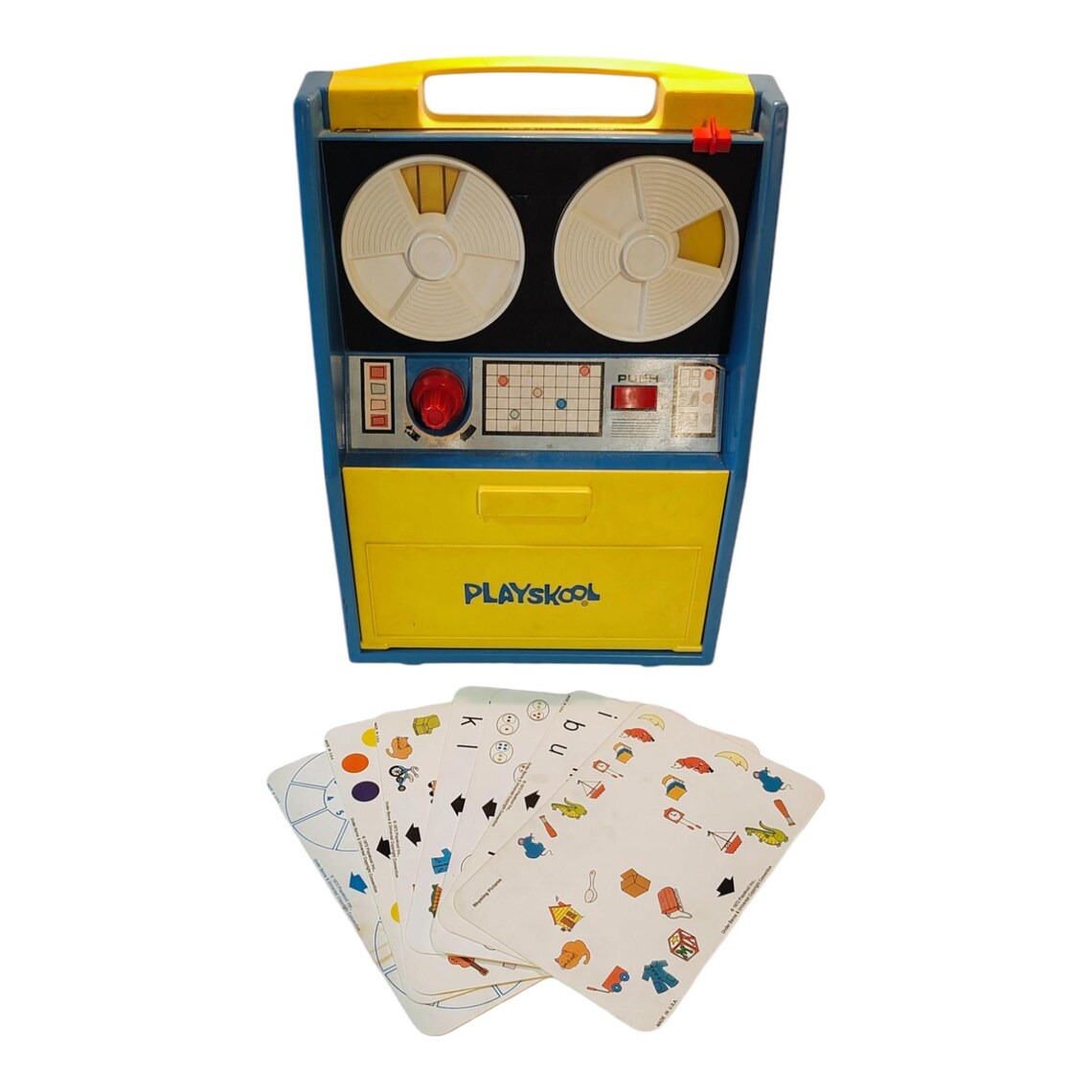 Vintage Toy 1972 Playskool Reel to Reel Play N Learn Computer ...